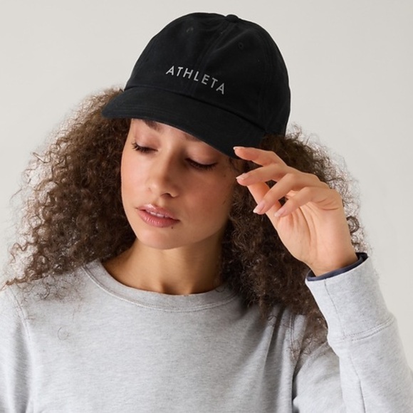 Athleta | Accessories | New Athleta Relaxed Cap Black | Poshmark
